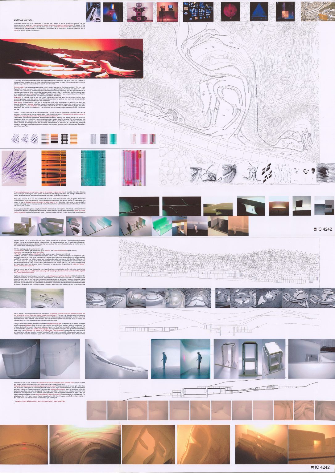 2010 – Constellation of light field – Daylight and Architecture