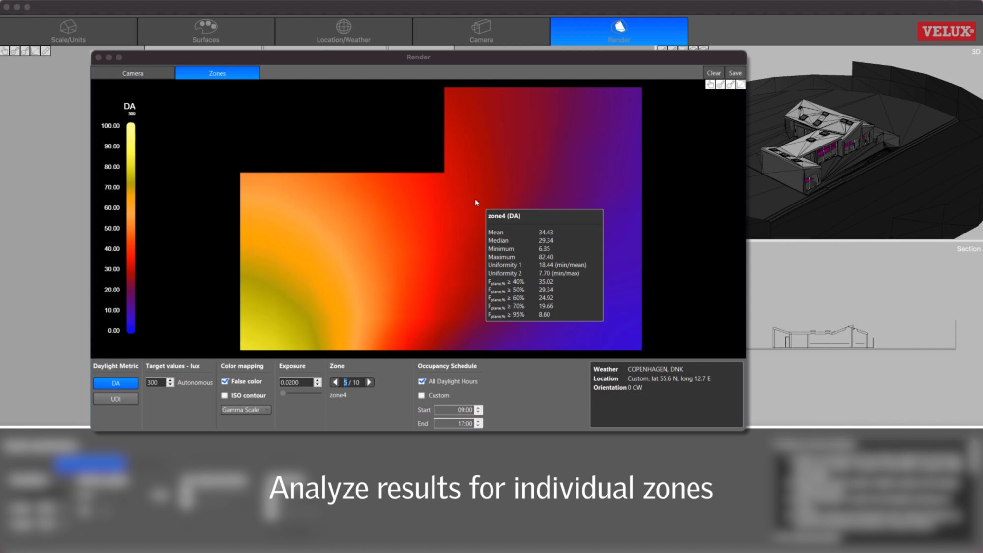 Climate-based daylight simulations with VELUX Daylight Visualizer ...