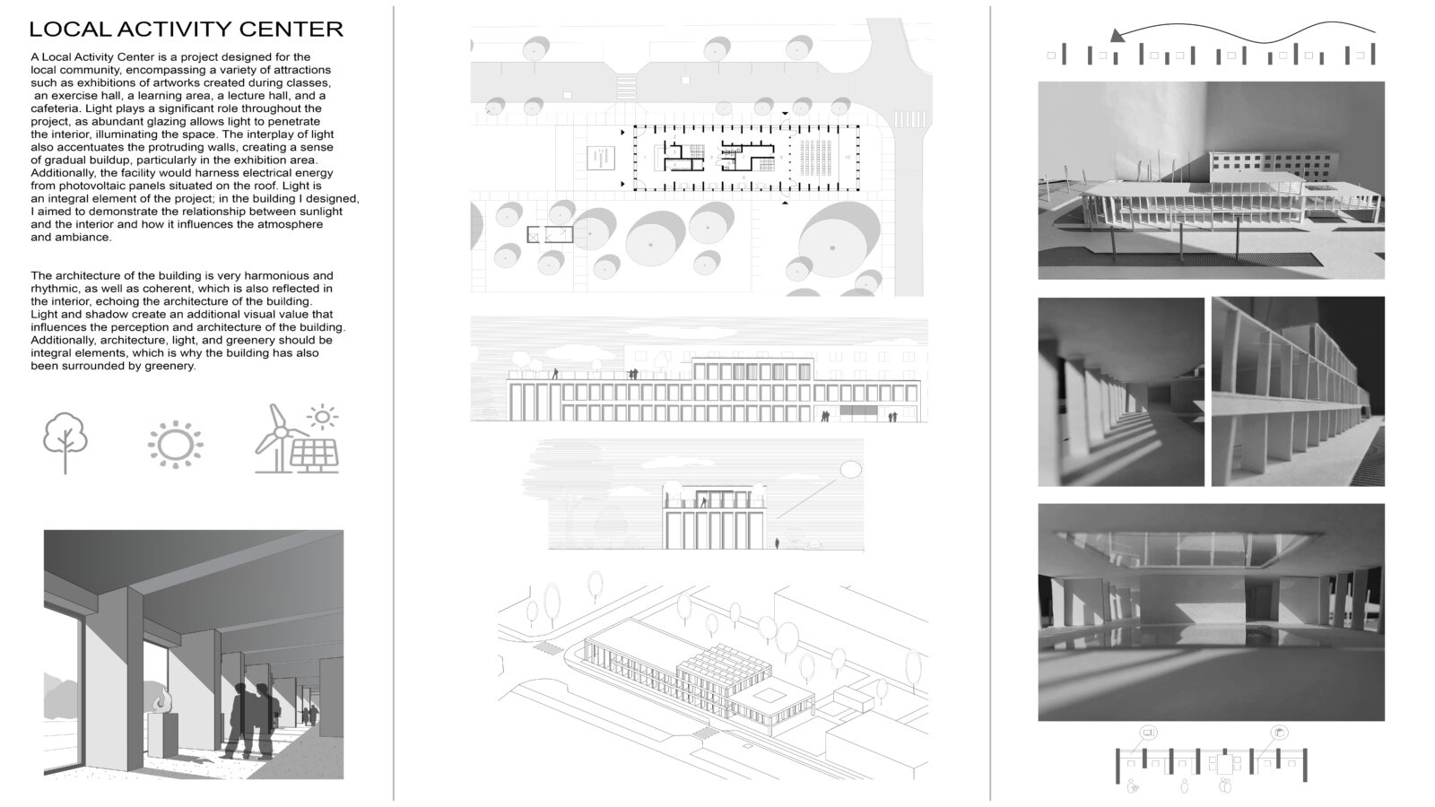 2024 – Local activity center – Daylight and Architecture