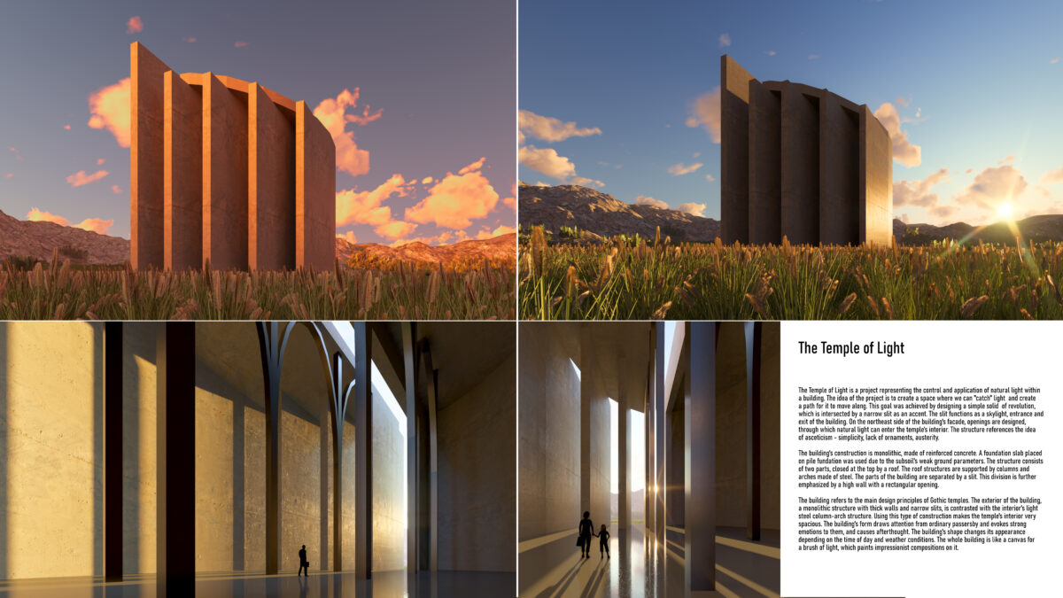 2024 – The Temple of Light – Daylight and Architecture