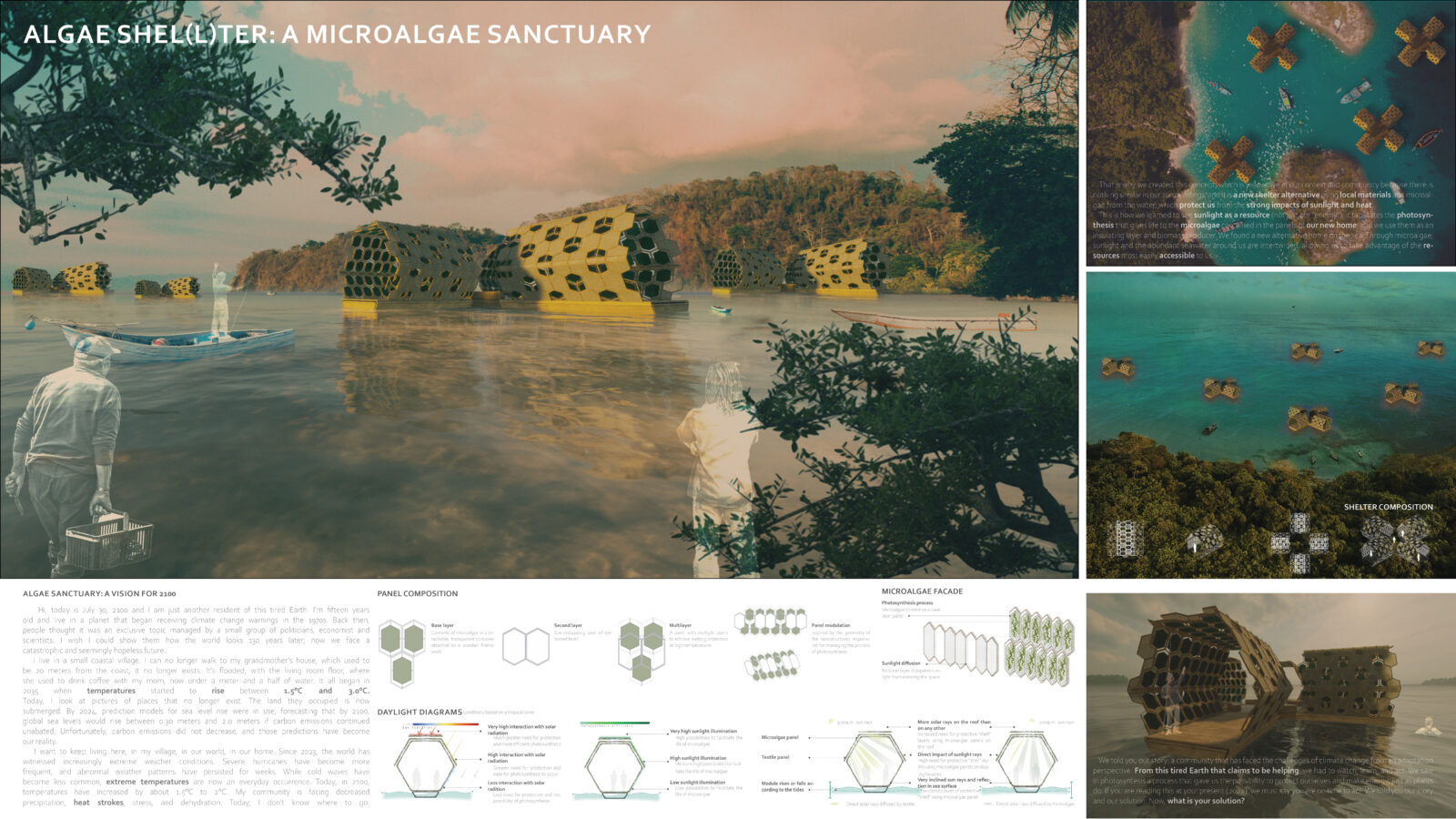 2024 – Algae Shel(l)ter: A Microalgae Sanctuary – Daylight and Architecture